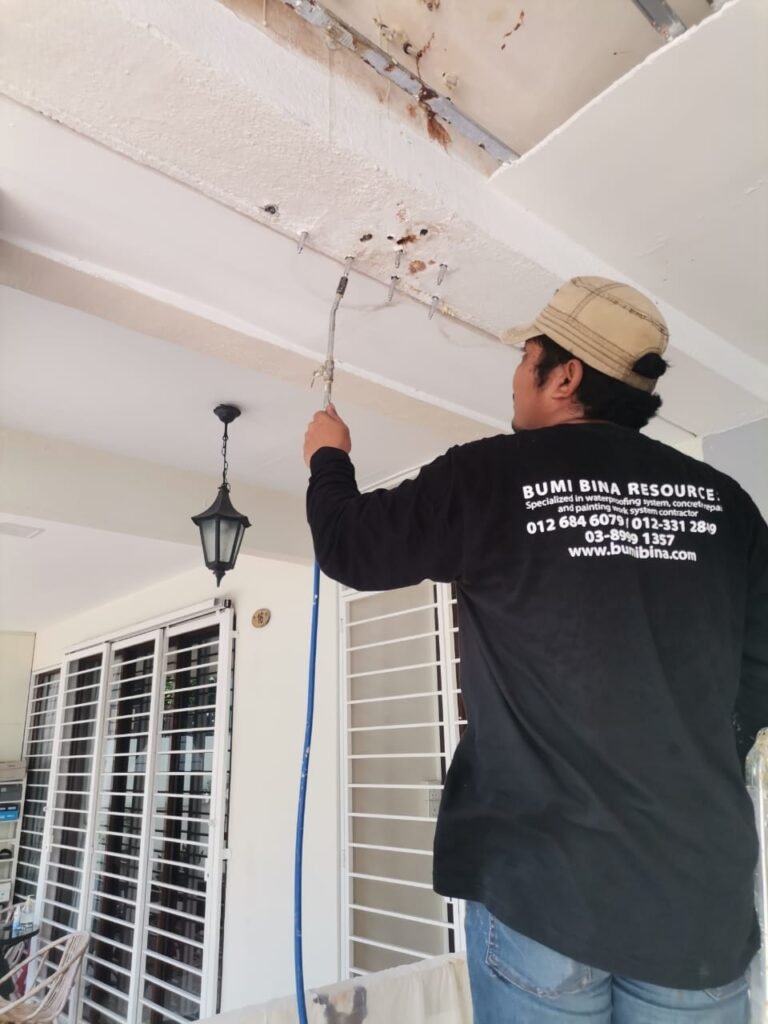 PU Injection Waterproofing & Polyurethane Grouting System Malaysia