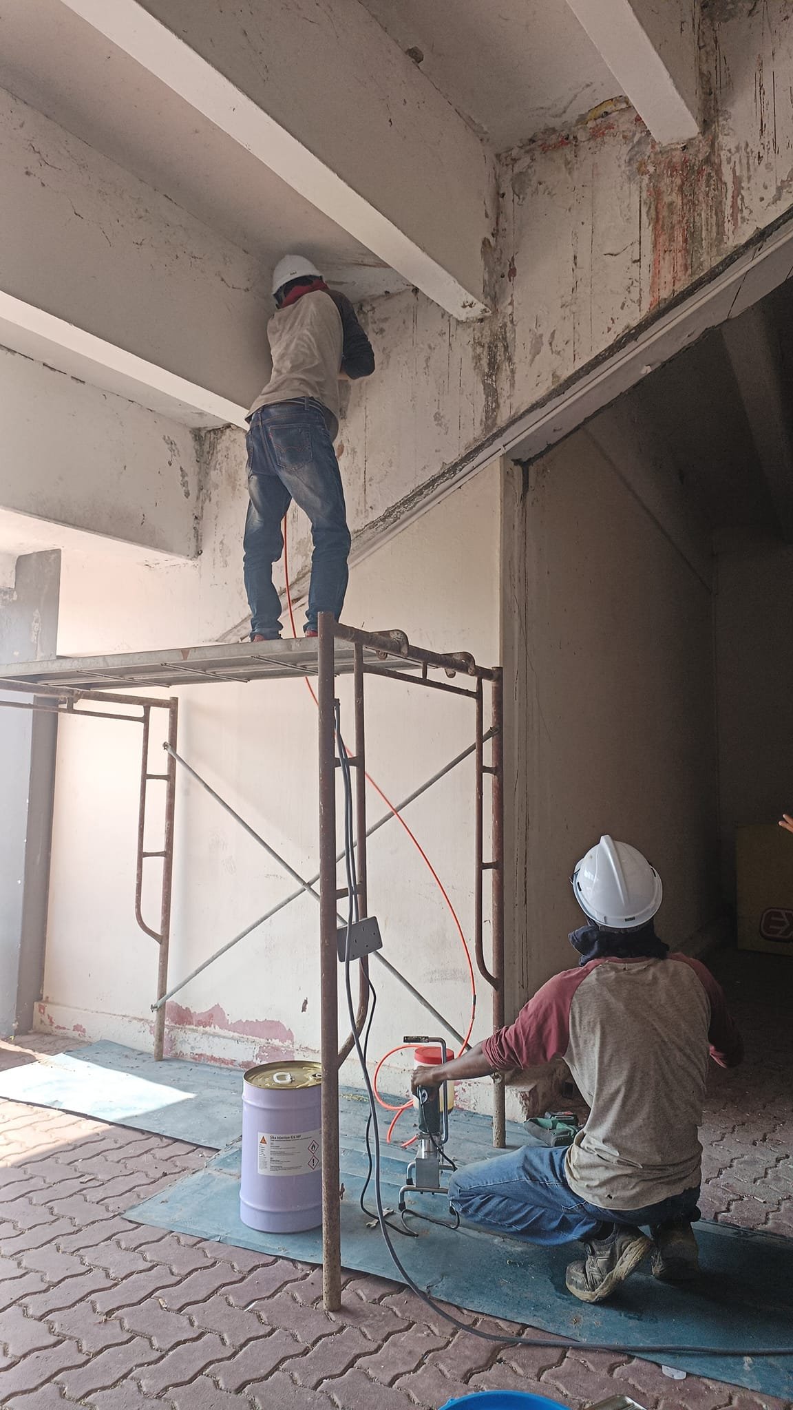 PU Injection Waterproofing & Polyurethane Grouting System Malaysia